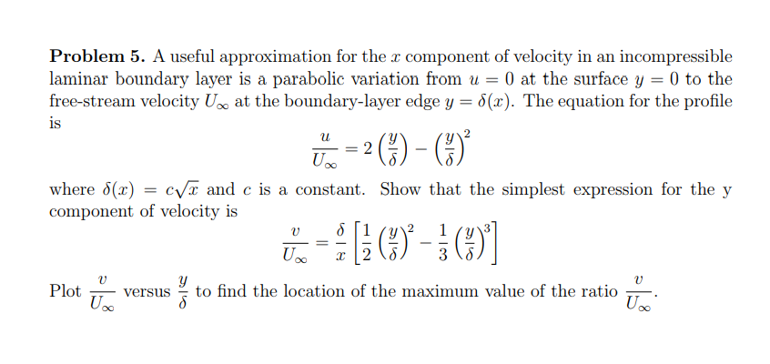 Solved Problem 5. A useful approximation for the component | Chegg.com