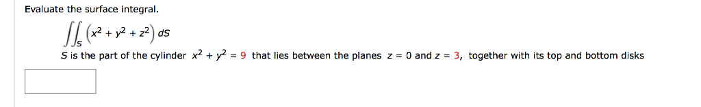Solved Evaluate the surface integral. Double integral (x^2 | Chegg.com