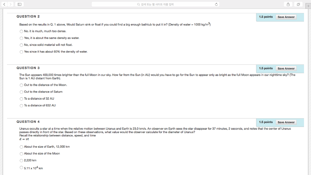 Solved QUESTION 2 1.5 points Save Answer Based on the | Chegg.com