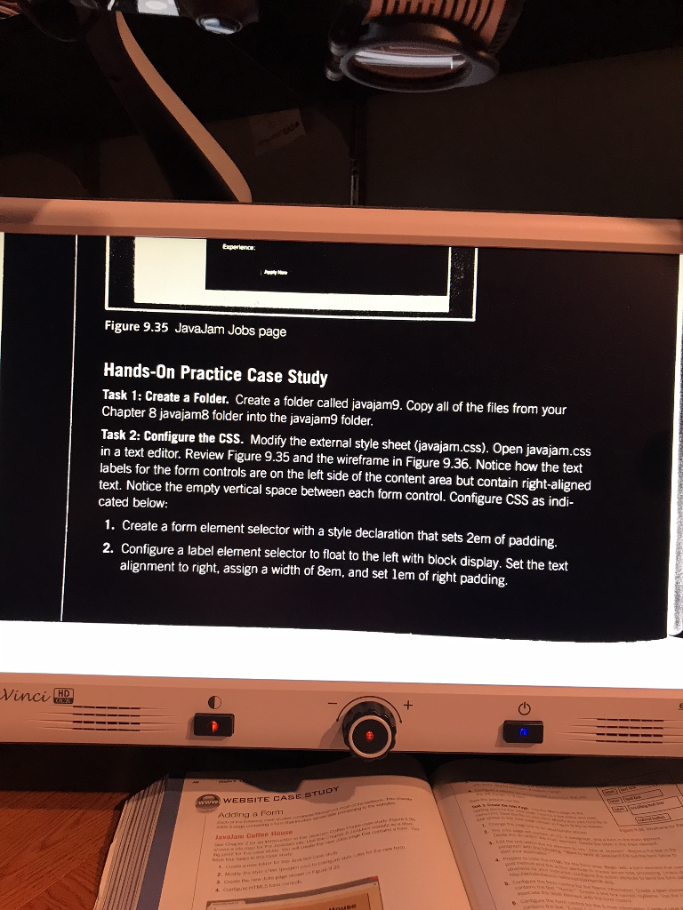 Solved WEBSITE CASE STUDY Adding a Form Each of the | Chegg.com