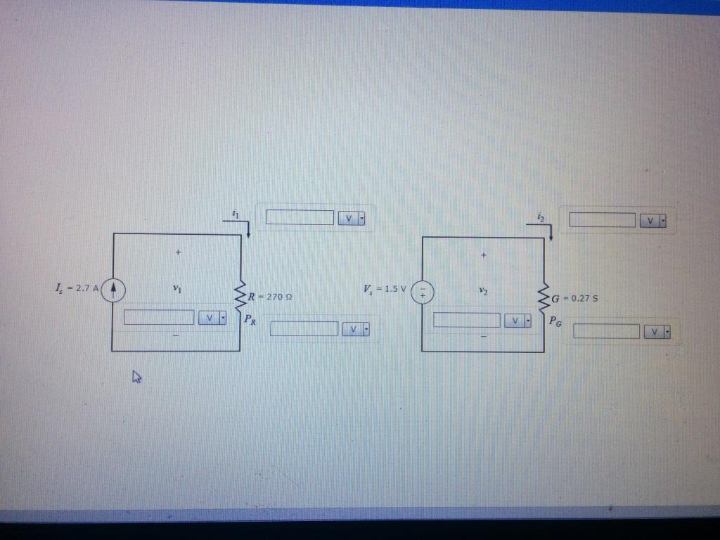 Solved Part A - Calculation of voltage, current, and power | Chegg.com