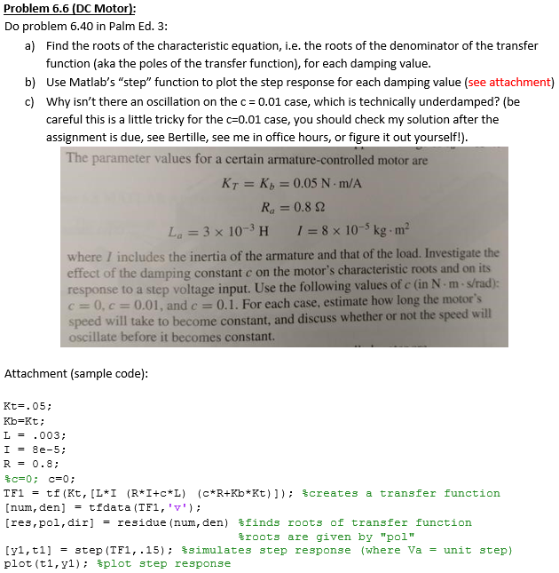 Solved Please solve the following problem (written and code) | Chegg.com