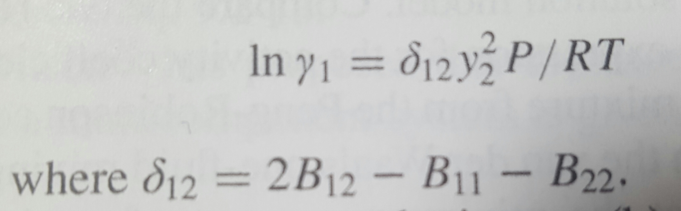 Solved The virial equation for a binary mixture is Here B11 | Chegg.com