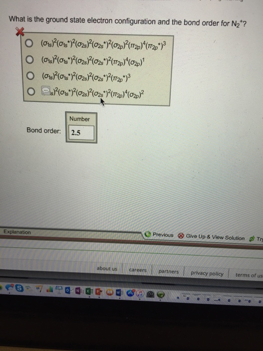 Solved What is the ground state electron configuration and | Chegg.com