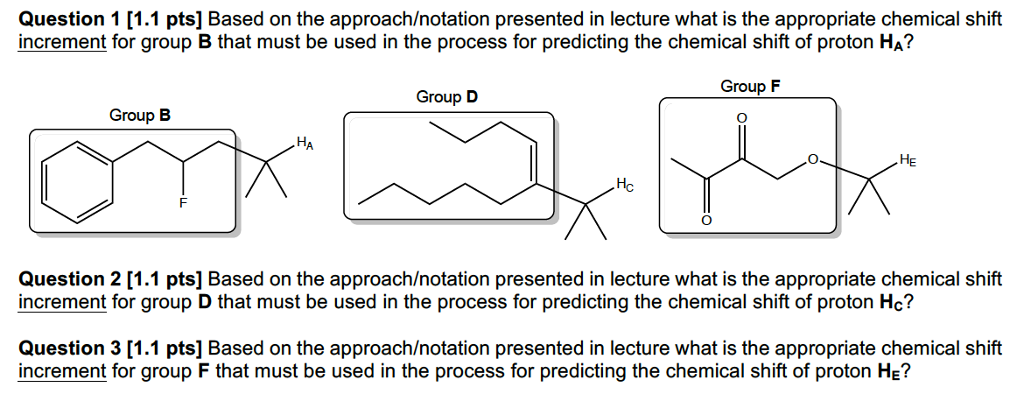 Solved Question 1 [1.1 pts] Based on the approach/notation | Chegg.com