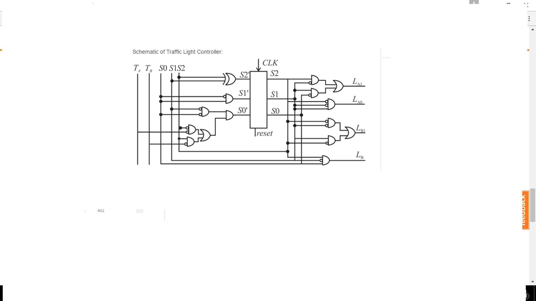 Implement combinational logic at input (blue block in | Chegg.com Implement combinational logic at input (blue block in | Chegg.com