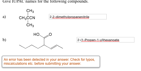 Solved Give IUPAC names for the following compounds. CH3 | Chegg.com