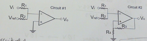 Solved For a comparator, assuming an ideal op amp with | Chegg.com