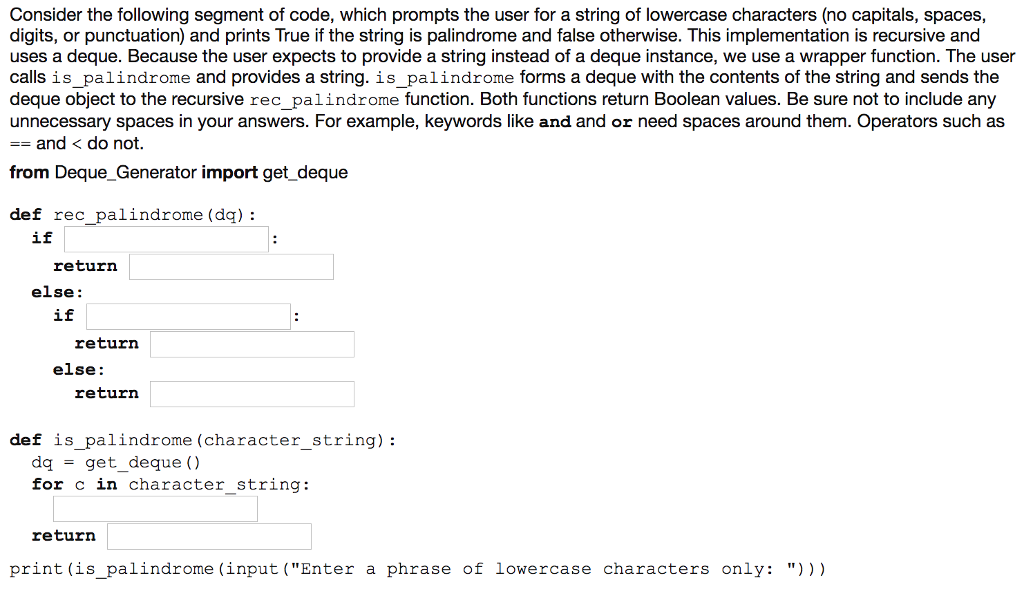 Solved Consider the following segment of code, which prompts | Chegg.com