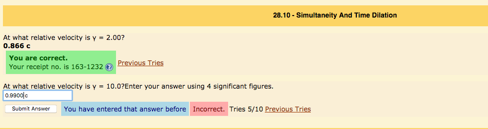 Solved 28.10 Simultaneity And Time Dilation At what relative | Chegg.com