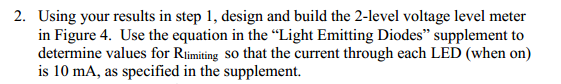 In Figure 2, first determine the values of R1, R2 and | Chegg.com