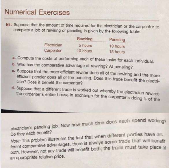 Solved Numerical Exercises N1. Suppose that the amount of | Chegg.com