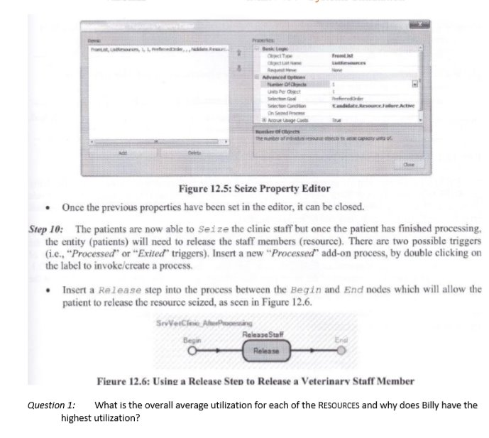 EXERCISE 1: Using the Resource Obiect: Veterinary | Chegg.com