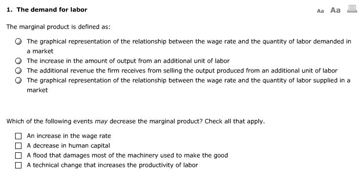 Solved This is the demand for labor problems. Please solve | Chegg.com