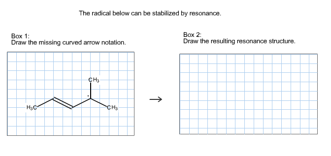 Solved The radical below can be stabilized by resonance. | Chegg.com