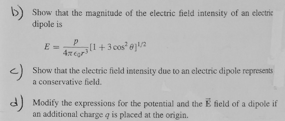 Solved Show that the magnitude of the electric field | Chegg.com