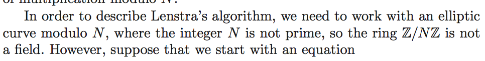 Solved Use The Elliptic Curve Factorization Algorithm And
