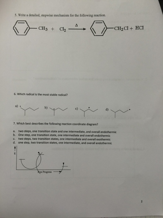Solved Write a detailed, stepwise mechanism for the | Chegg.com