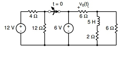 Solved Calculate and sketch v0(t) for all time t. | Chegg.com