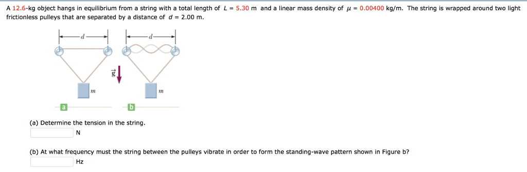 Solved Determine the tension in the string At what | Chegg.com