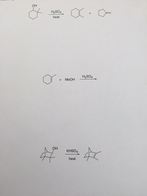 Solved write a sequence of steps depicting the mechanisms of | Chegg.com