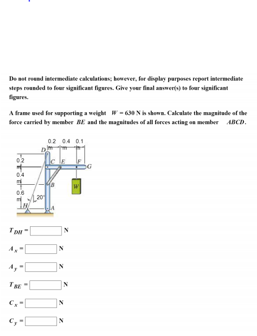 Solved Do not round intermediate calculations; however, for | Chegg.com