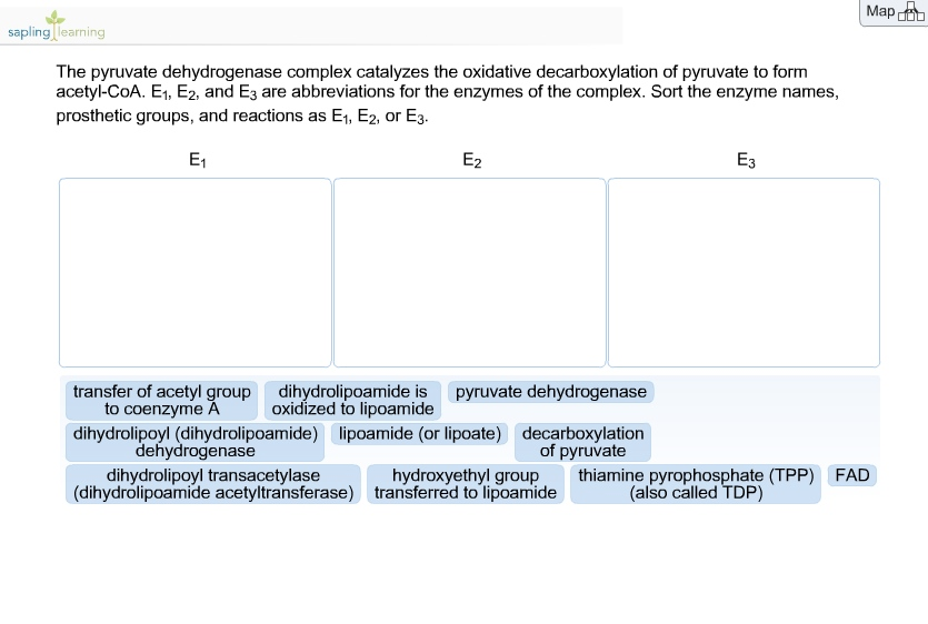 Solved The pyruvate dehydrogenase complex catalyzes the | Chegg.com
