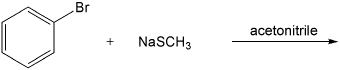 Solved Br acetonitrile + NaSCH3 | Chegg.com
