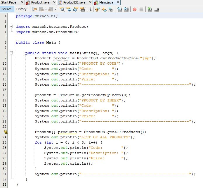 Solved Exercise 10-3 Work with an array of product data In | Chegg.com