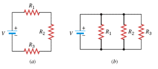 Solved The drawing shows three different resistors in two | Chegg.com
