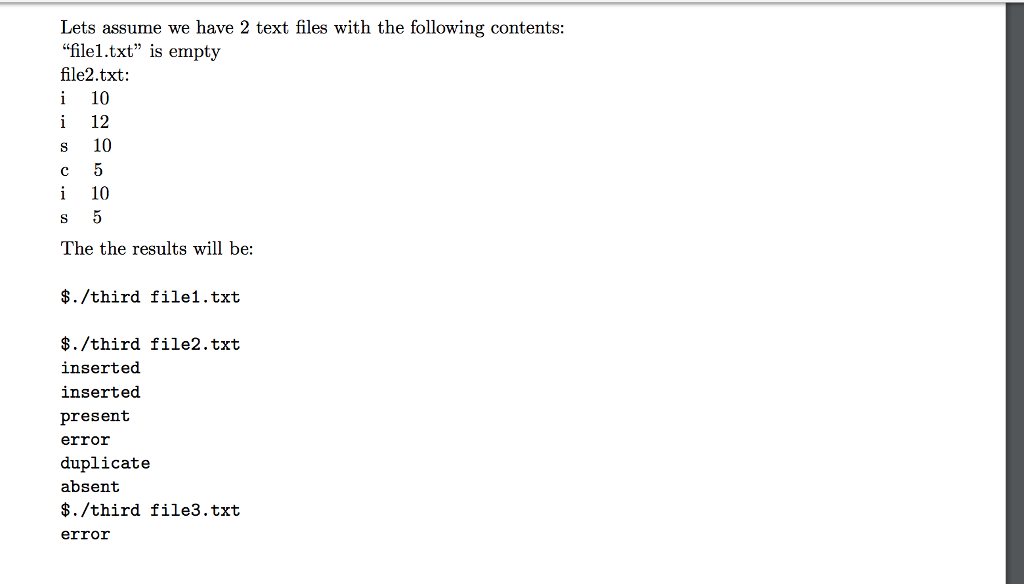 Third: Hash table (10 points) In this part, you will | Chegg.com