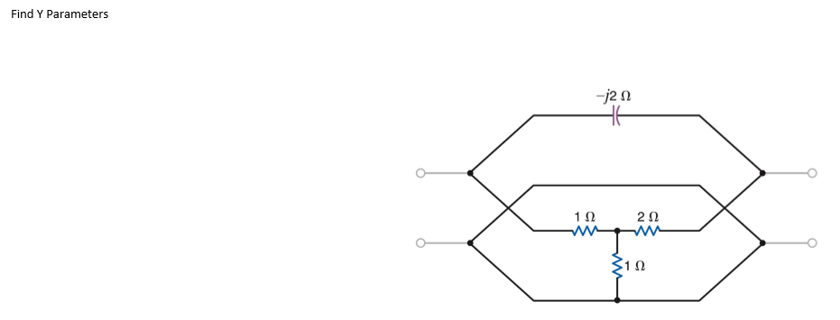 Solved Find [Ya] and [Yb] and [Y] Find Y Parameters | Chegg.com