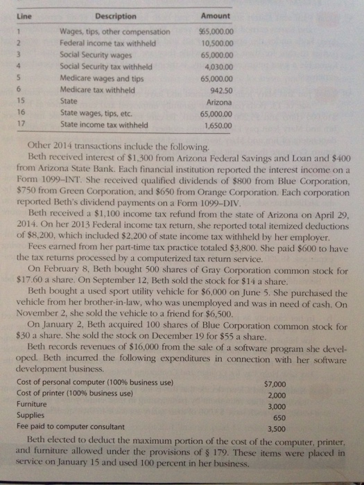 Beth R. Jordan lives at 2322 Skyciew Road, Mesa, AZ | Chegg.com