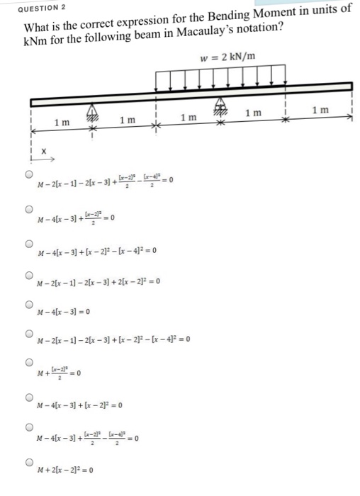 Solved Which of the following is the correct expression for | Chegg.com