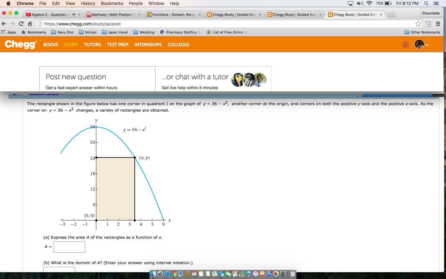 Solved The rectangle shown in the figure below has one | Chegg.com