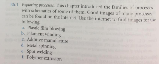 Solved Exploring processes. This chapter introduced the | Chegg.com