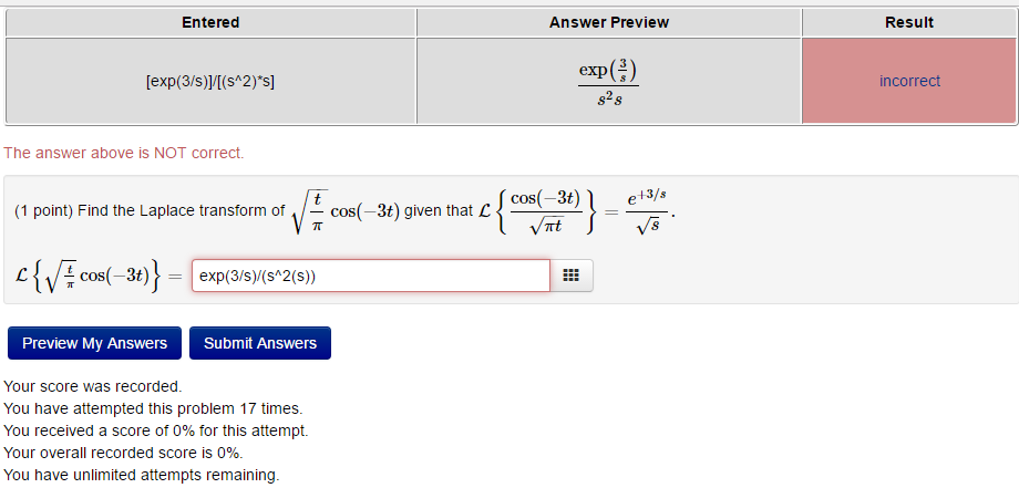 Solved Find the Laplace transform of Squareroot t/pi | Chegg.com
