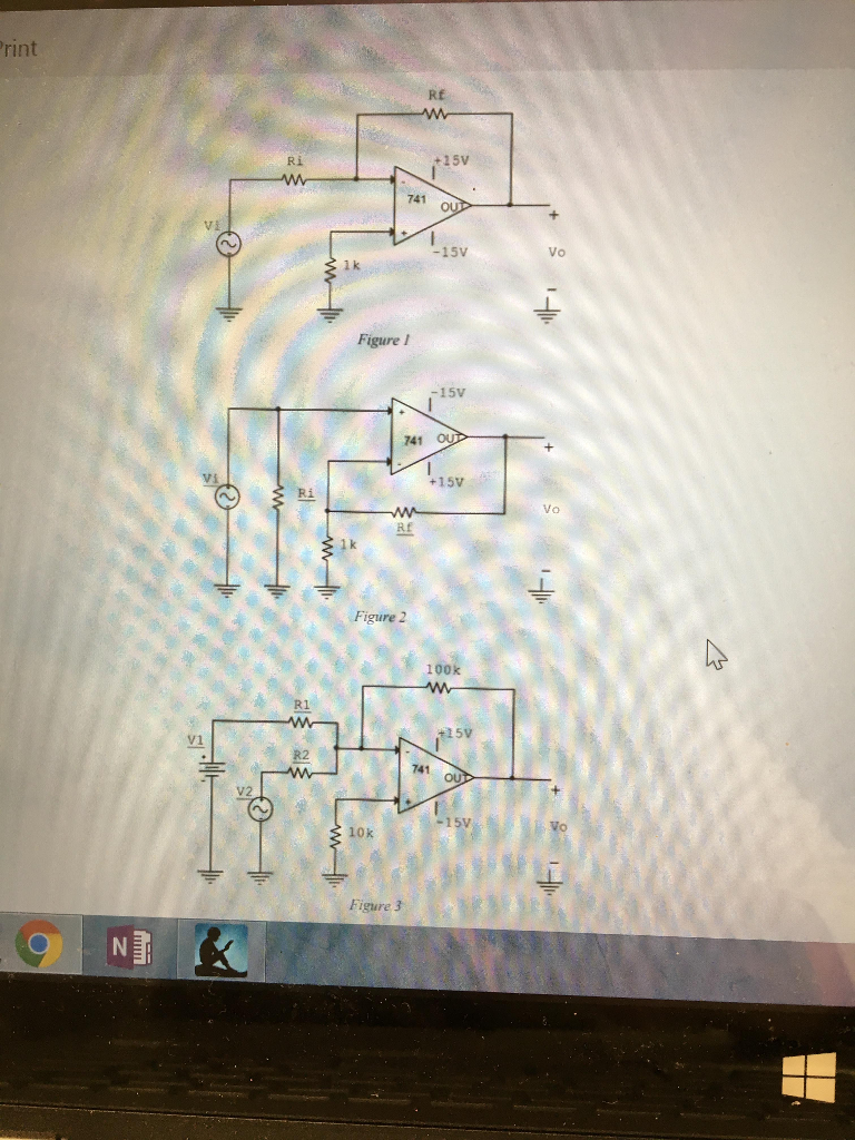 Derive an expression for the gain for the circuits in | Chegg.com