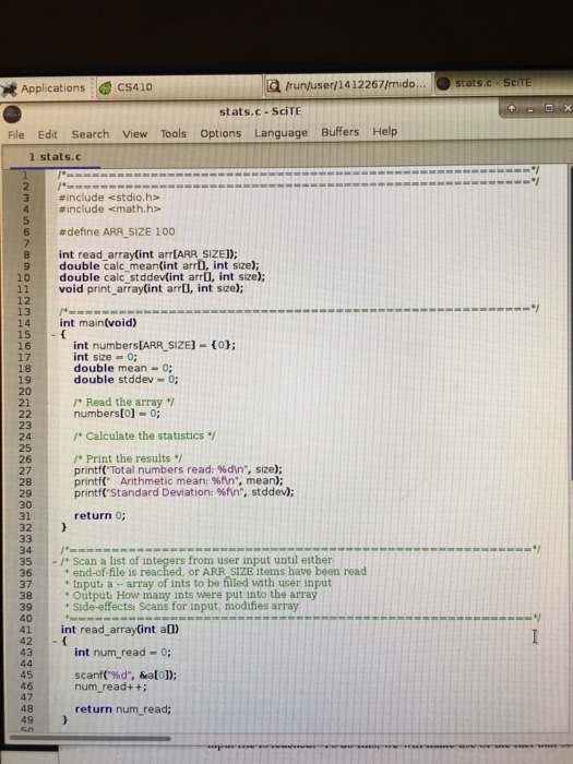 Solved AT&T 89% 10:15 cs.unh.edu DUE: 10/13/2016 CS41O FALL | Chegg.com