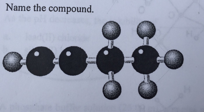 Solved Name the compound. | Chegg.com