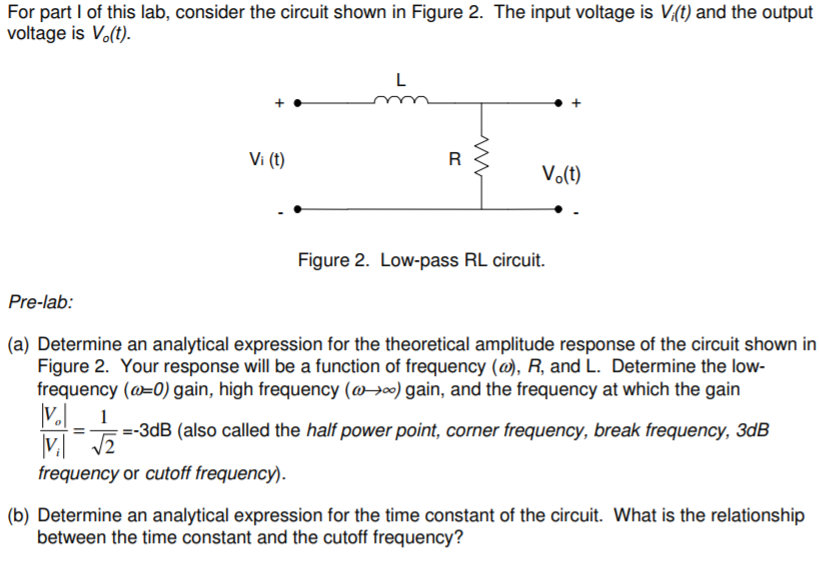 Solved For Part I Of This Lab Consider The Circuit Shown In Chegg solved-for-part-i-of-this-lab-consider-the-circuit-shown-in-chegg