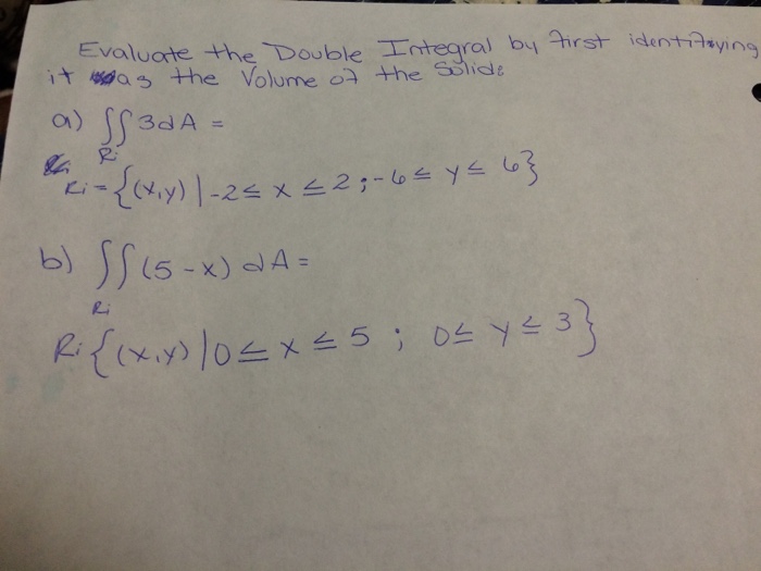 Solved Evaluate the double integral | Chegg.com