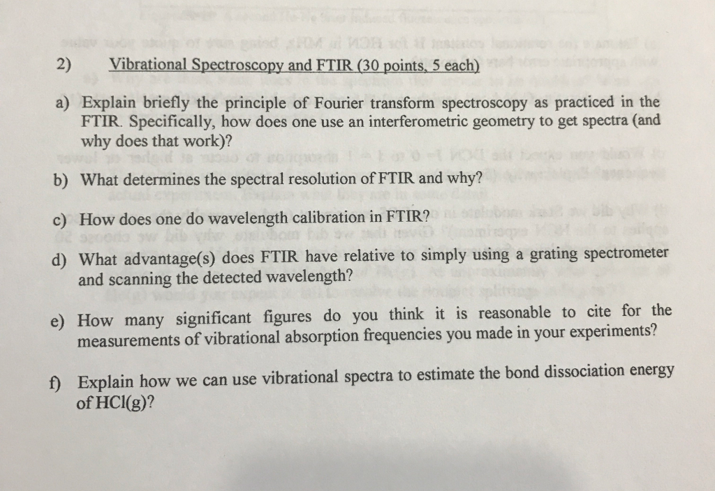 Solved Explain briefly the principle of Fourier transform | Chegg.com