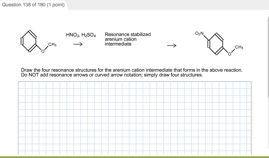 Solved Draw the four resonance structures for the arenium | Chegg.com