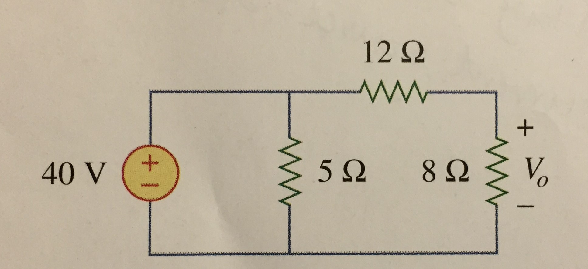 Solved The question is: Assume that V0= 1V and use linearity | Chegg.com