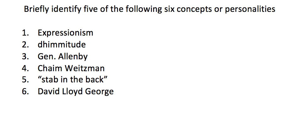 Solved Briefly identify five of the following six concepts | Chegg.com