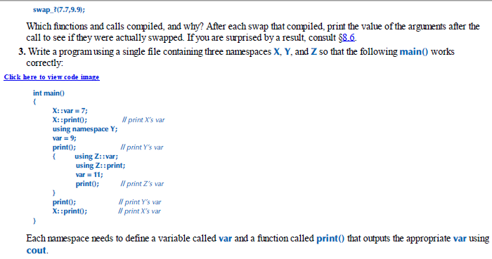 Programming language is C++. | Chegg.com