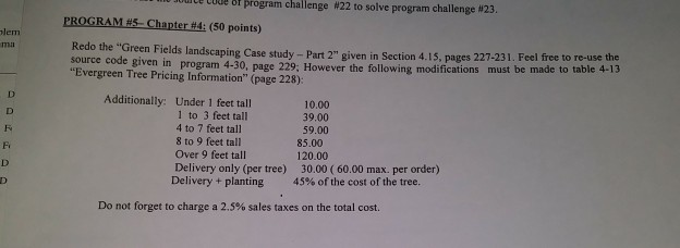 Solved ource code of program challenge #22 to solve program | Chegg.com