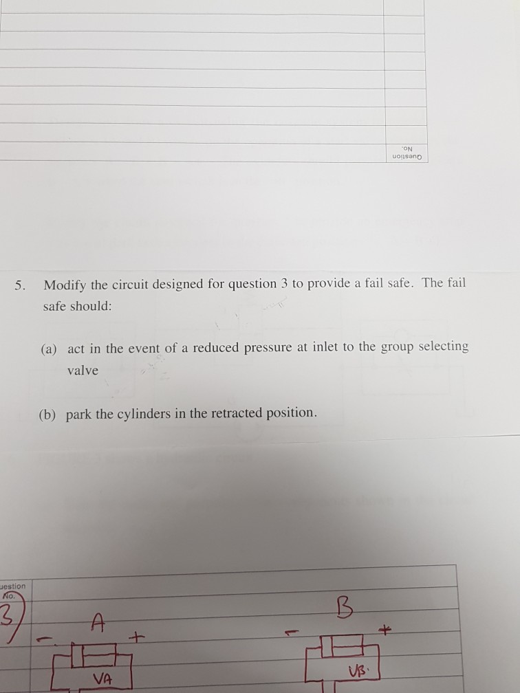 Solved Modify the circuit designed for question 3 to provide | Chegg.com