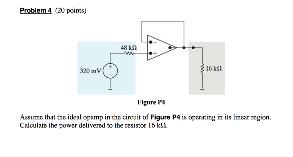 Solved Assume that the ideal op in the circuit of Figure P4 | Chegg.com